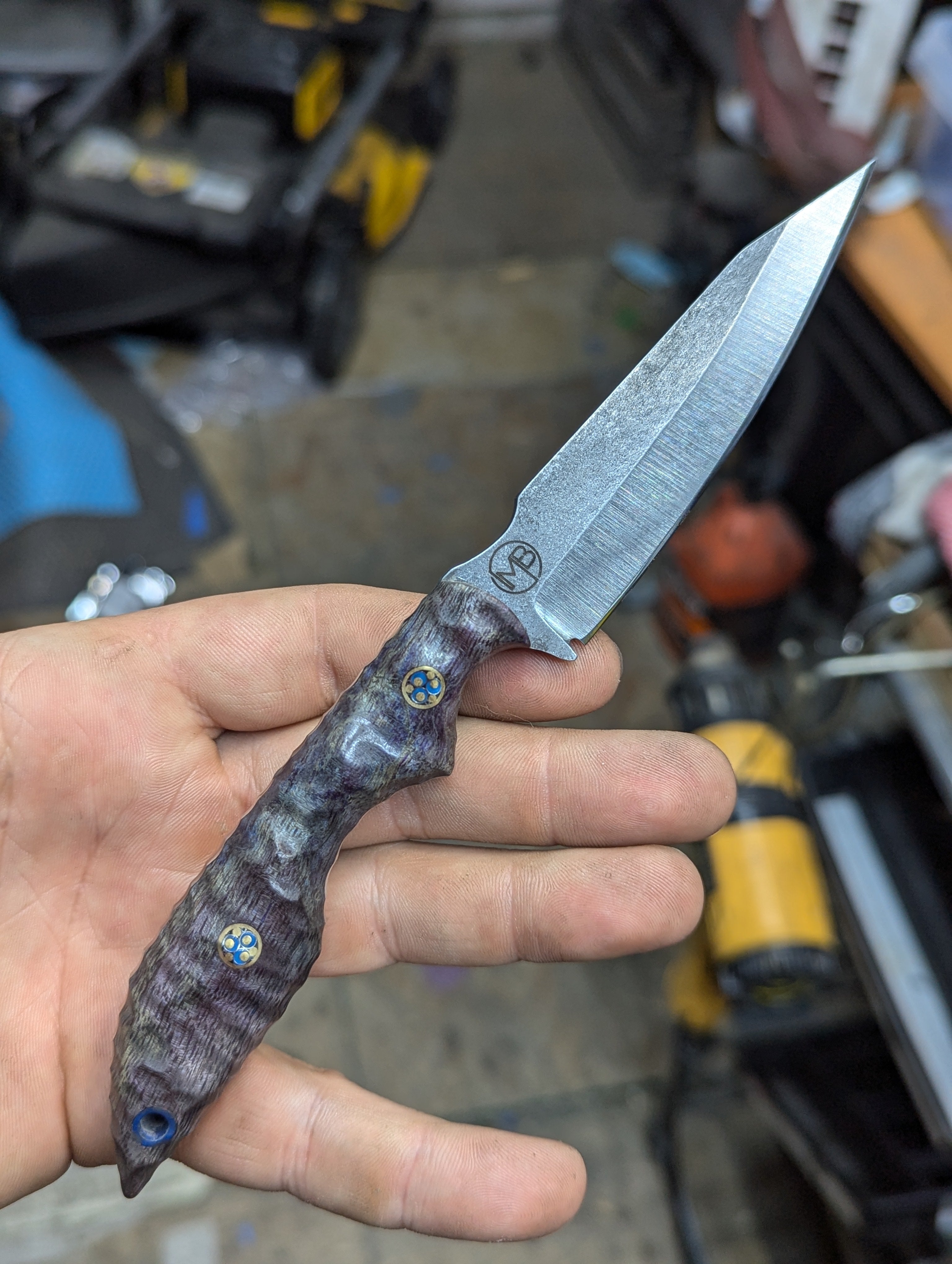 Sliver, dyed mango – Embyblades